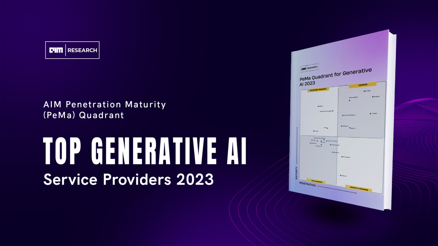 Top Generative AI Service Providers - PeMa Quadrant 2023