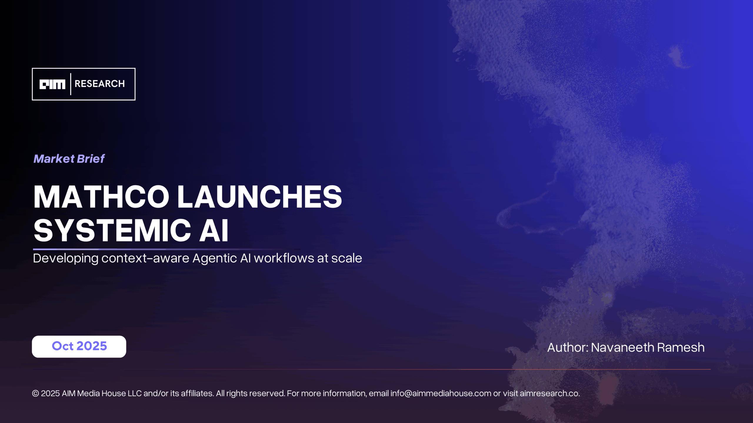 MathCo Launches Systemic AI to Deliver Context-Aware Agentic AI ...